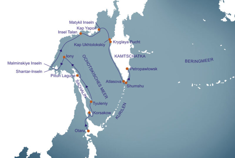MS Hanseatic Expedition Kamtschatka Sibirien Wrangelinsel Alaska 2014 ...